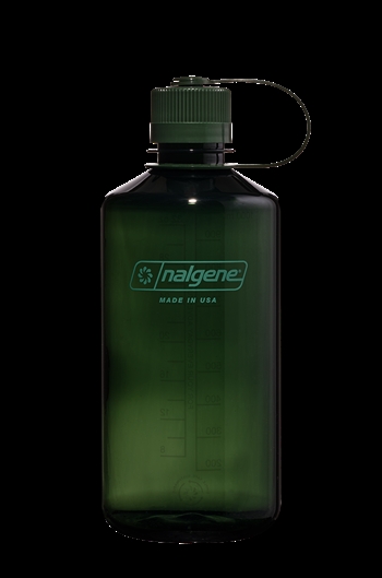 Nalgene Narrow Mouth Sustain 1000 ml Drikkedunk - Jade